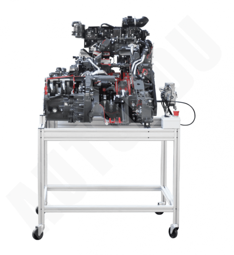 Diesel Common rail INJECTION + GEARBOX cutaway Educational Trainer ...